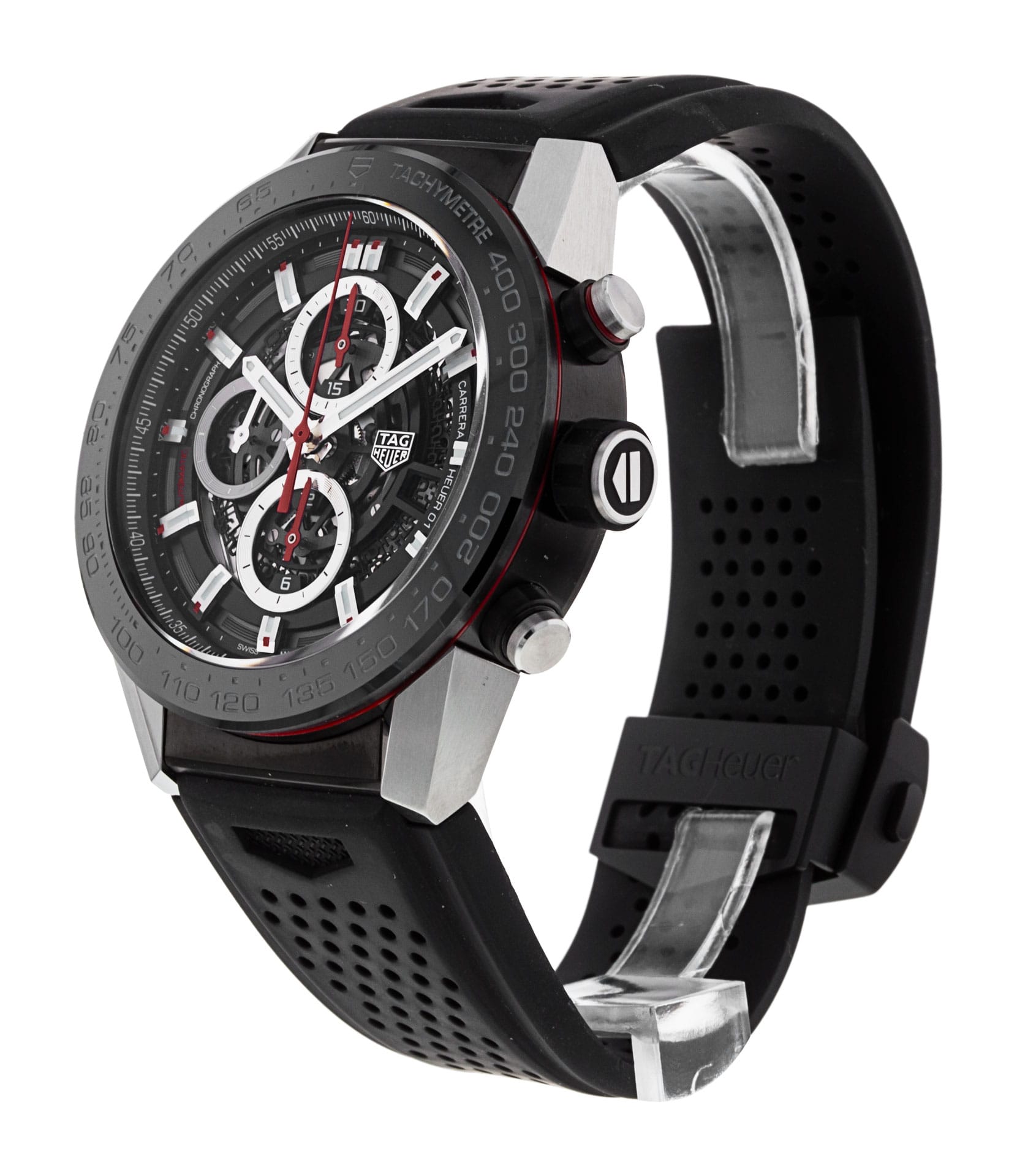 La Cote des Montres : Montre occasion Watchfinder - Tag Heuer Carrera - CAR2A1Z.FT6044